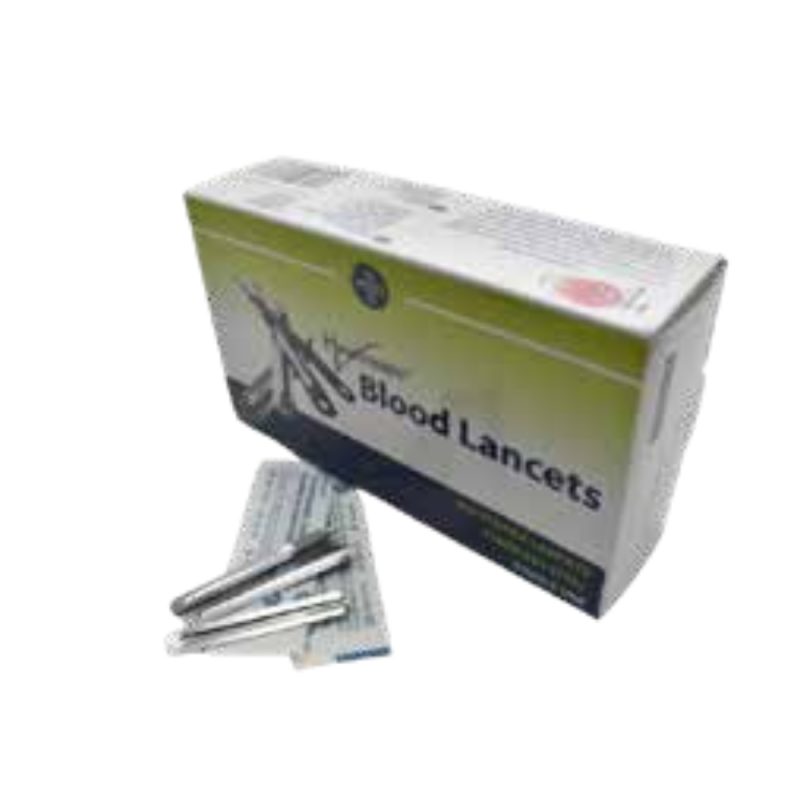 Healthease Stainless Steel Blood Lancet – Miktek Scientific
