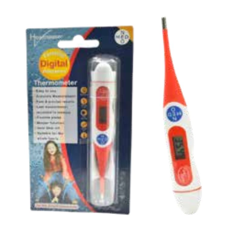 Healthease Digital Waterproof Thermometer Flexible Tip – Miktek Scientific